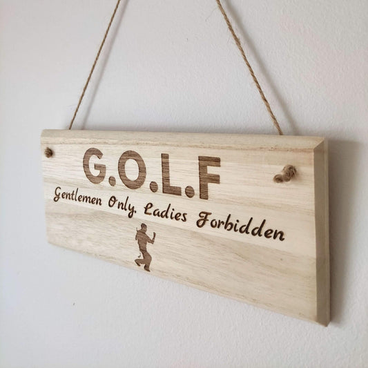 Funny Golf Signs | Perfect Gift for Golfers | Golf Gifts Direct